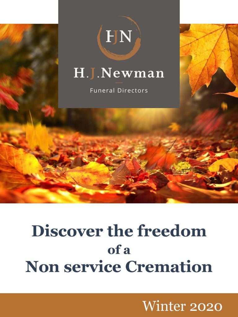 Non service cremations, a simple cremation without a service or ceremony.